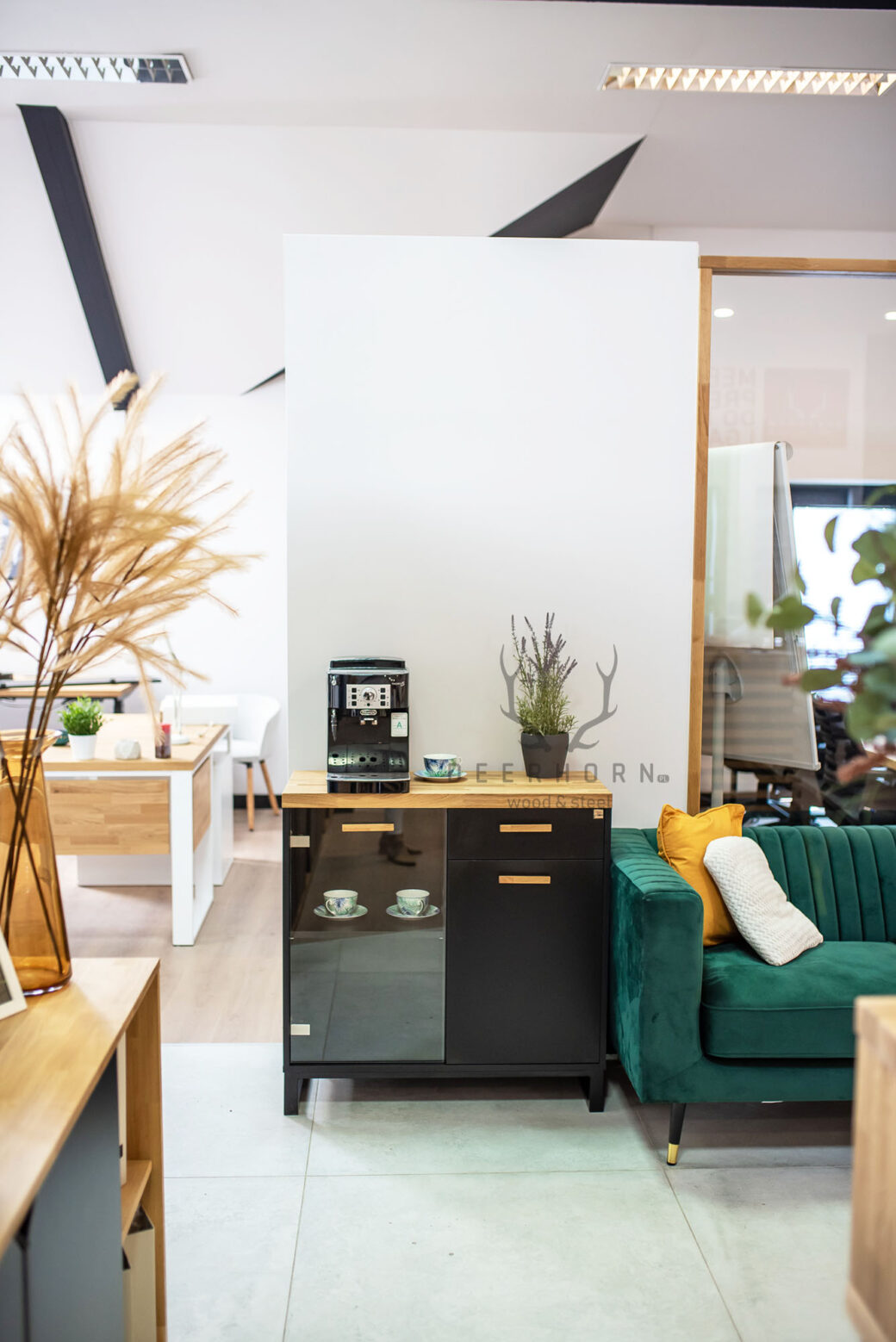 Coffee machine cabinet - a solution for your office