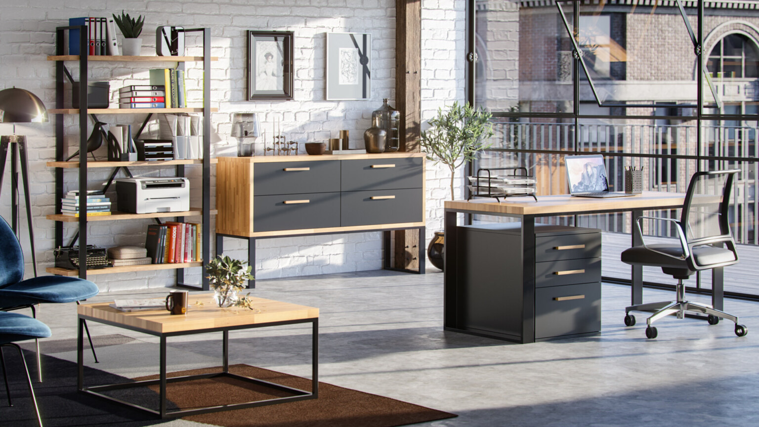 Coffee machine cabinet - a solution for your office